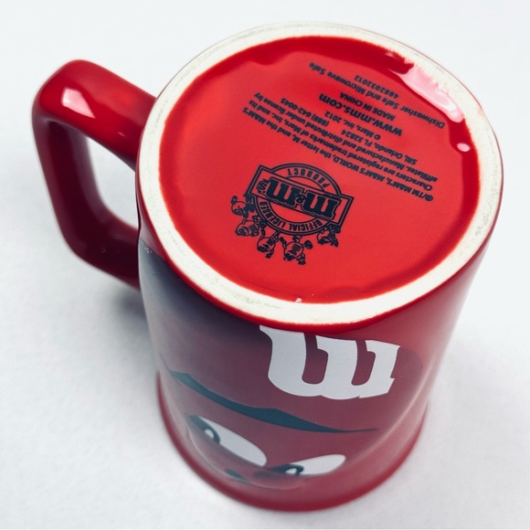 M&M'S | Dining | Nwob 3d Red Mm Coffee Cup Collection Mug | Poshmark